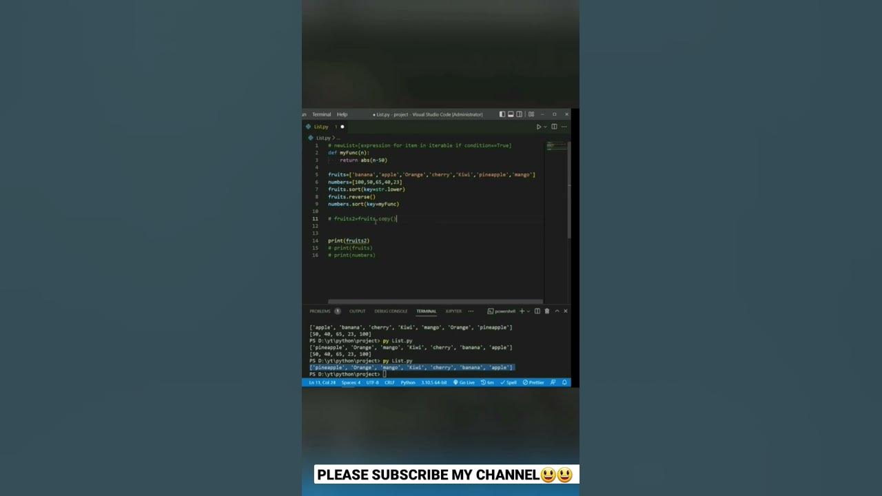 Two Ways For Copy Two Lists In Python Developer Programming Python Pythonprogramming 