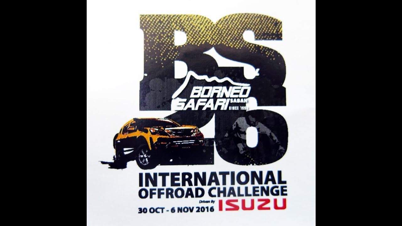 Borneo Safari Logo Borneo Safari 2016: Man And Method Vs The Jungles