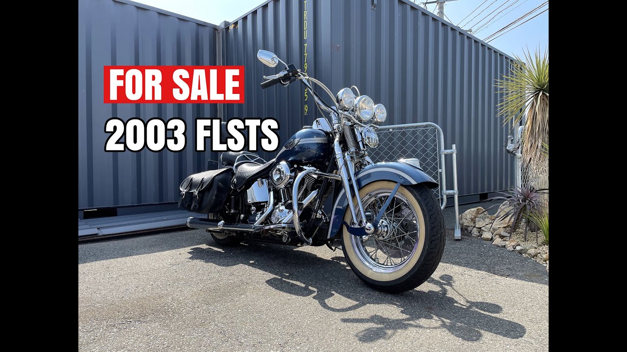 【FOR SALE】2003 FLSTS - YouTube