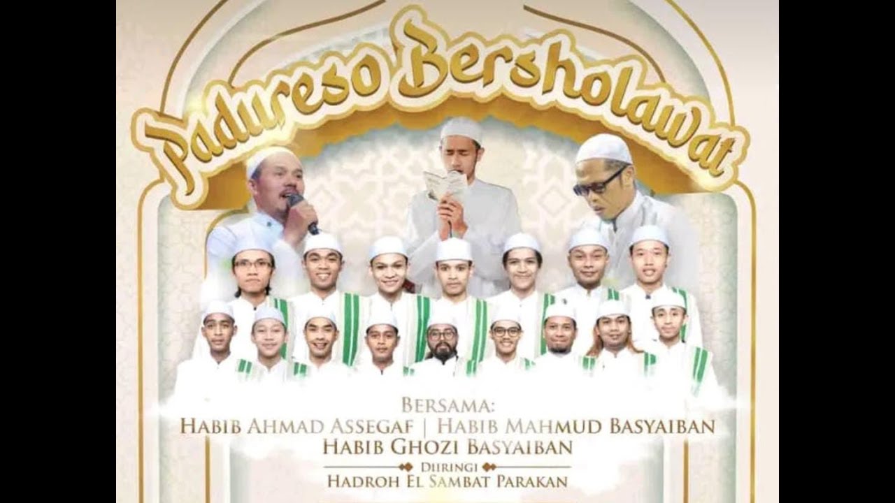 PADURES0 BERSHOLAWAT BERSAMA HABIB AHMAD ASSEGAF || HABIB MAHMUD ...