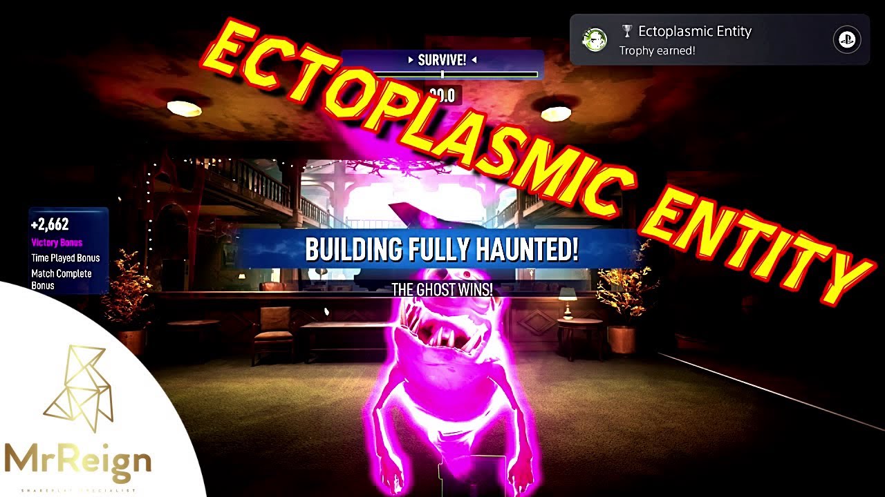 Ghostbusters - Spirits Unleashed PS5 - Ectoplasmic Entity Trophy ...