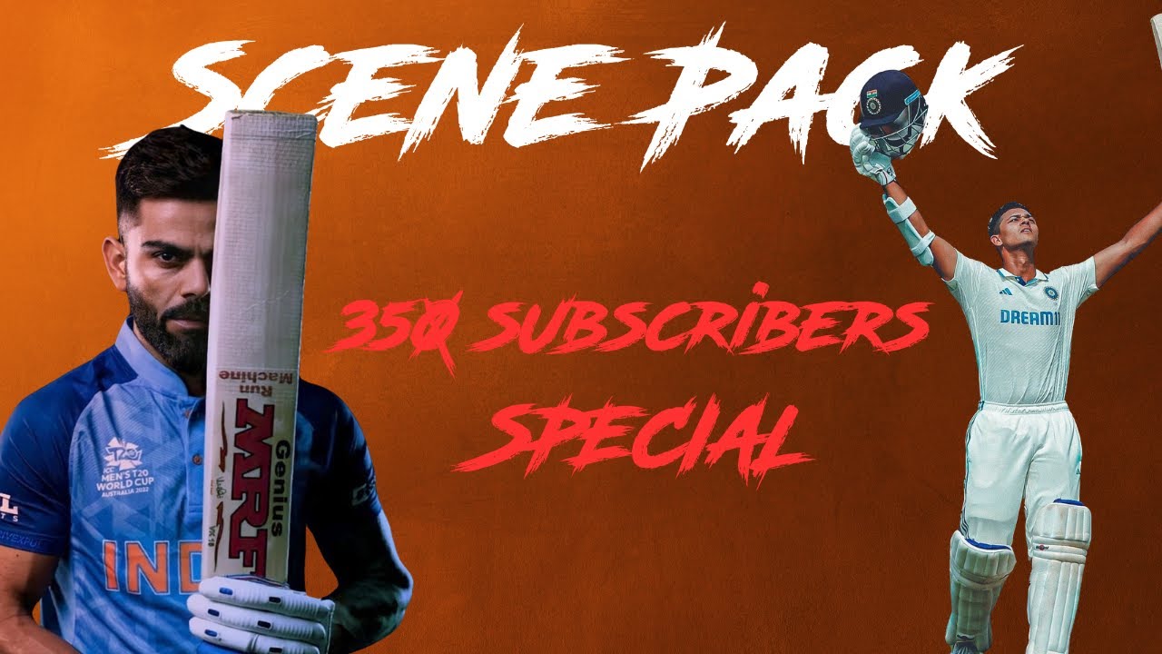 Scene Pack !! │ Clips for editing 🎬 │ 350 Subscribers Special..!! 🎯 ...