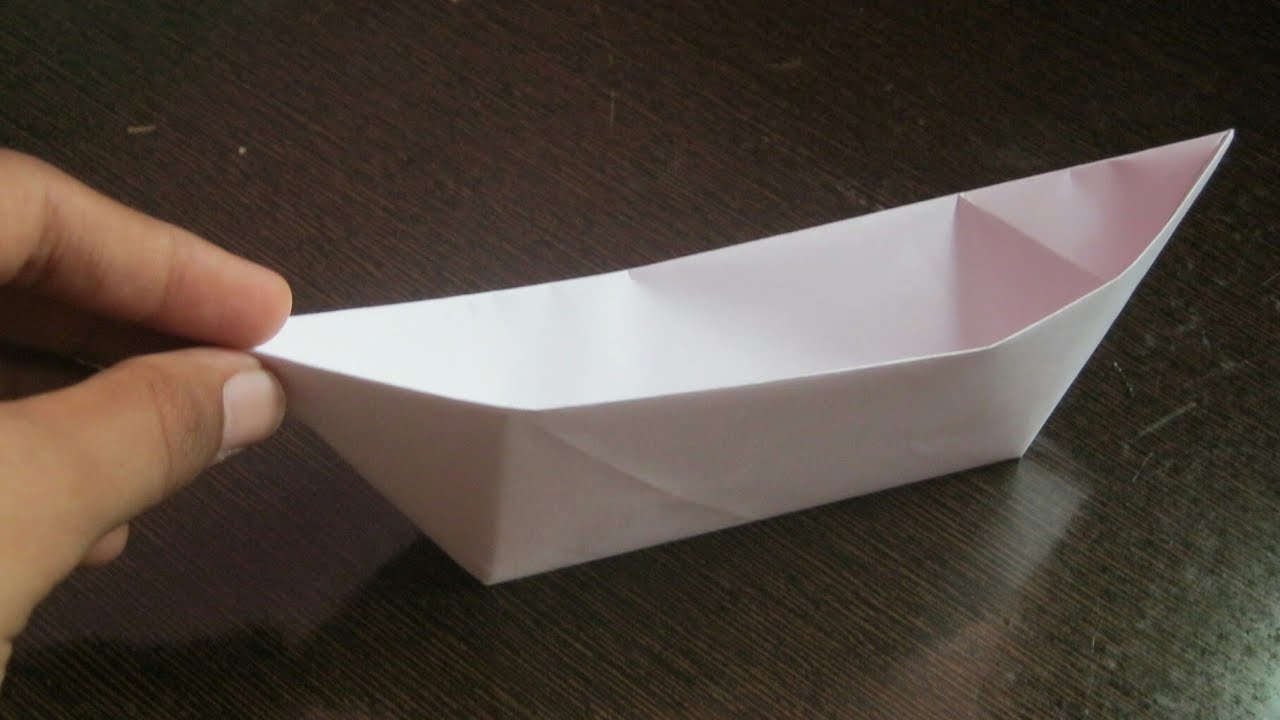 How to make easy and real looking boat - YouTube