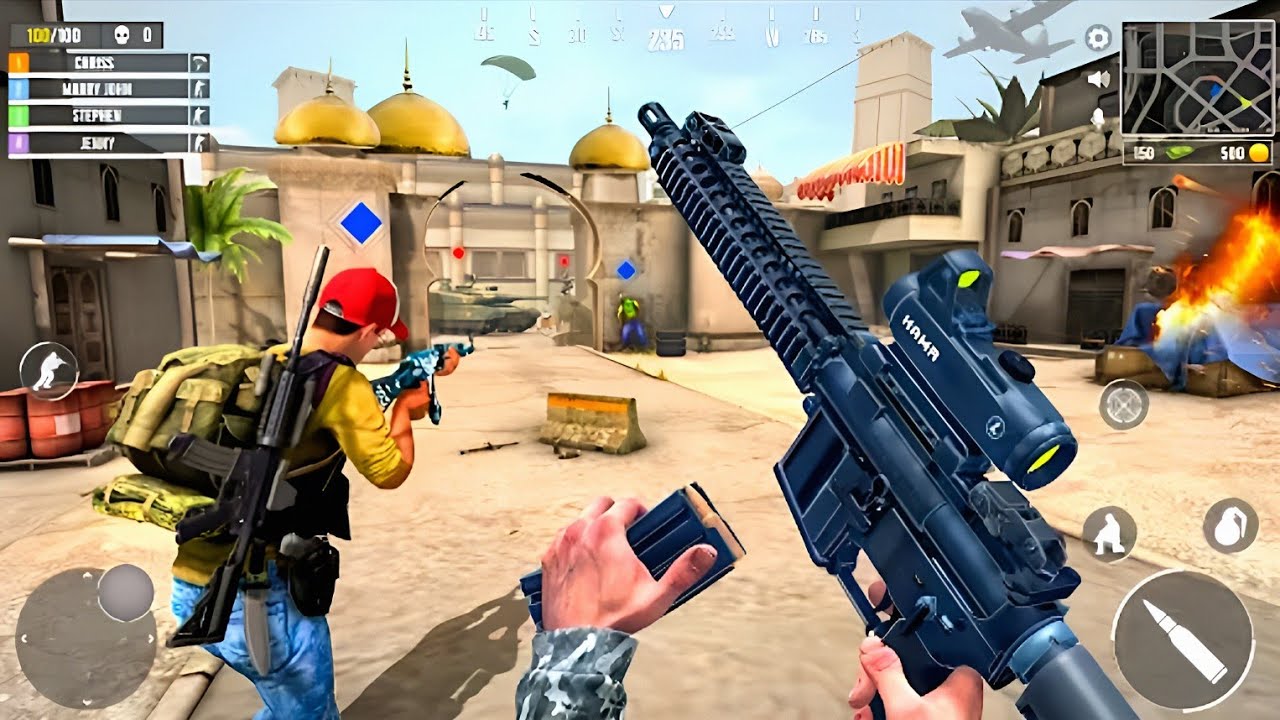 FPS Commando Offline Shooting Game - Critical Strike 3D Andriod ...