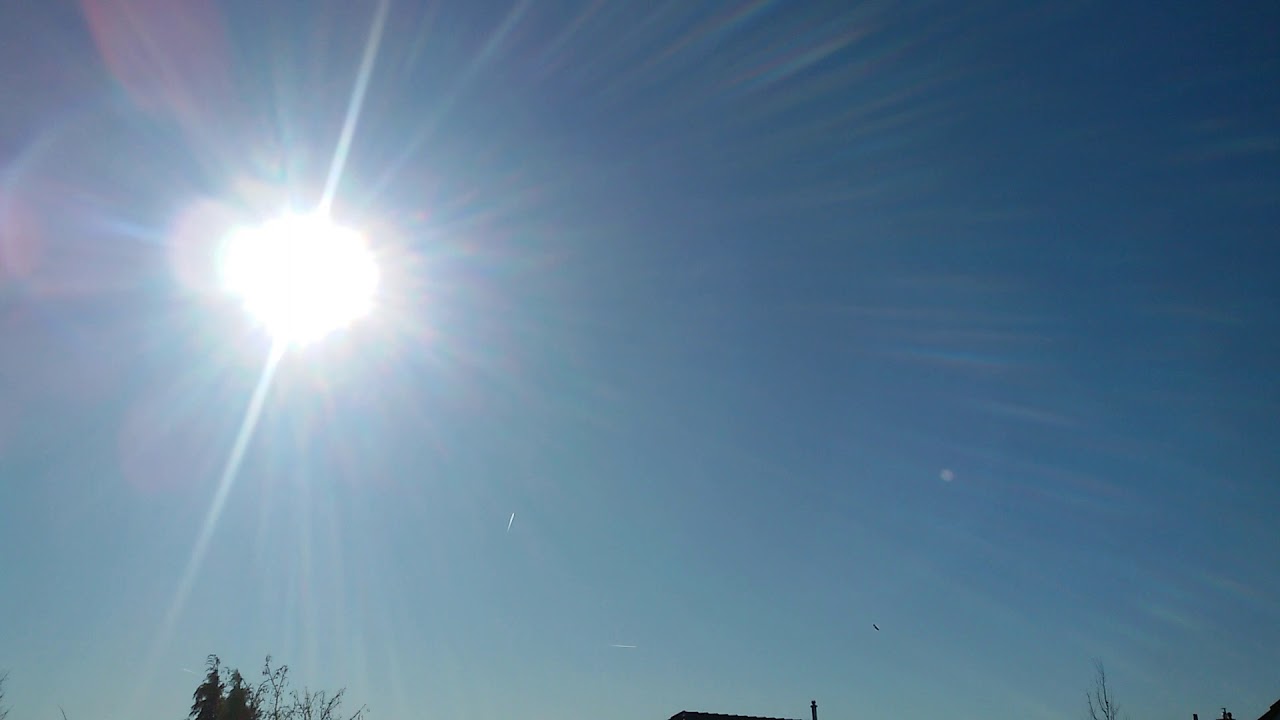 cloudless sunny day this friday - YouTube