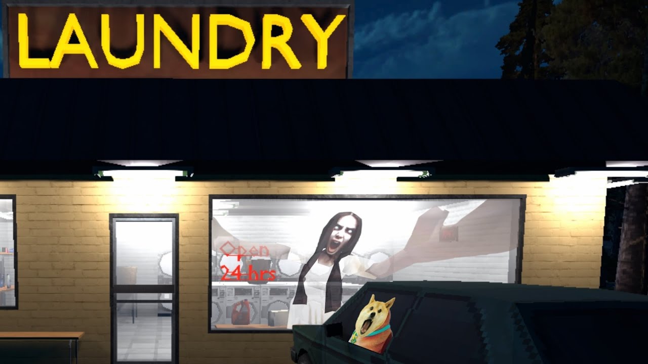 I hate doing Laundry at Night - Laundry Night - YouTube