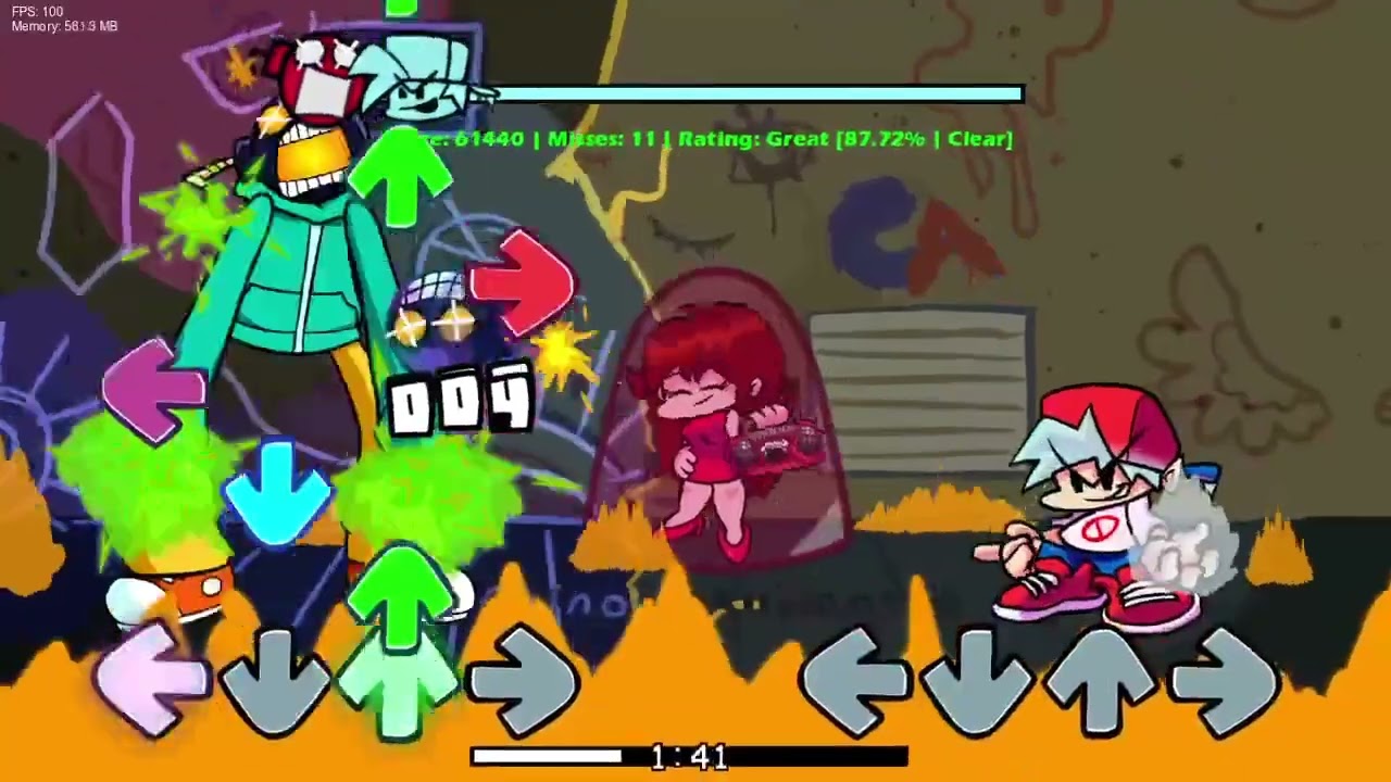 Whitty Fire Fight-PART 2- (FNF MOD) - YouTube