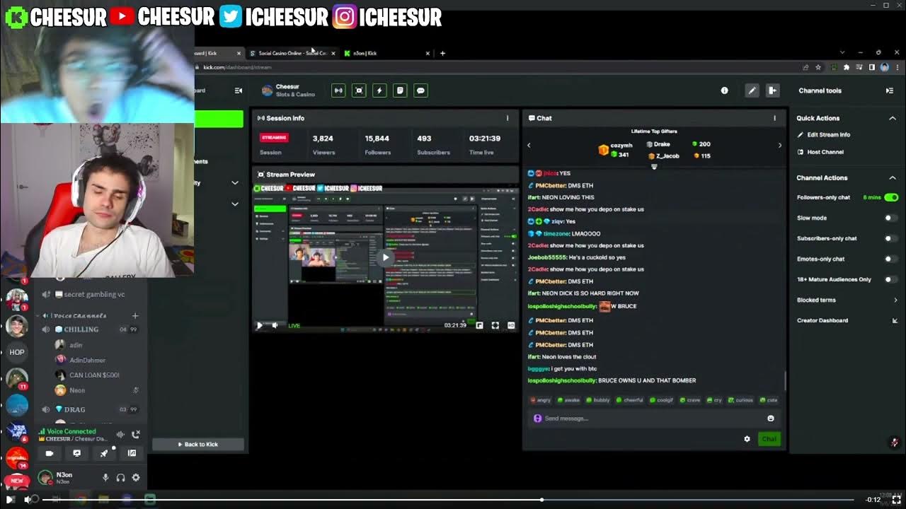 Cheesur Slips Up ON STREAM 😱 - YouTube