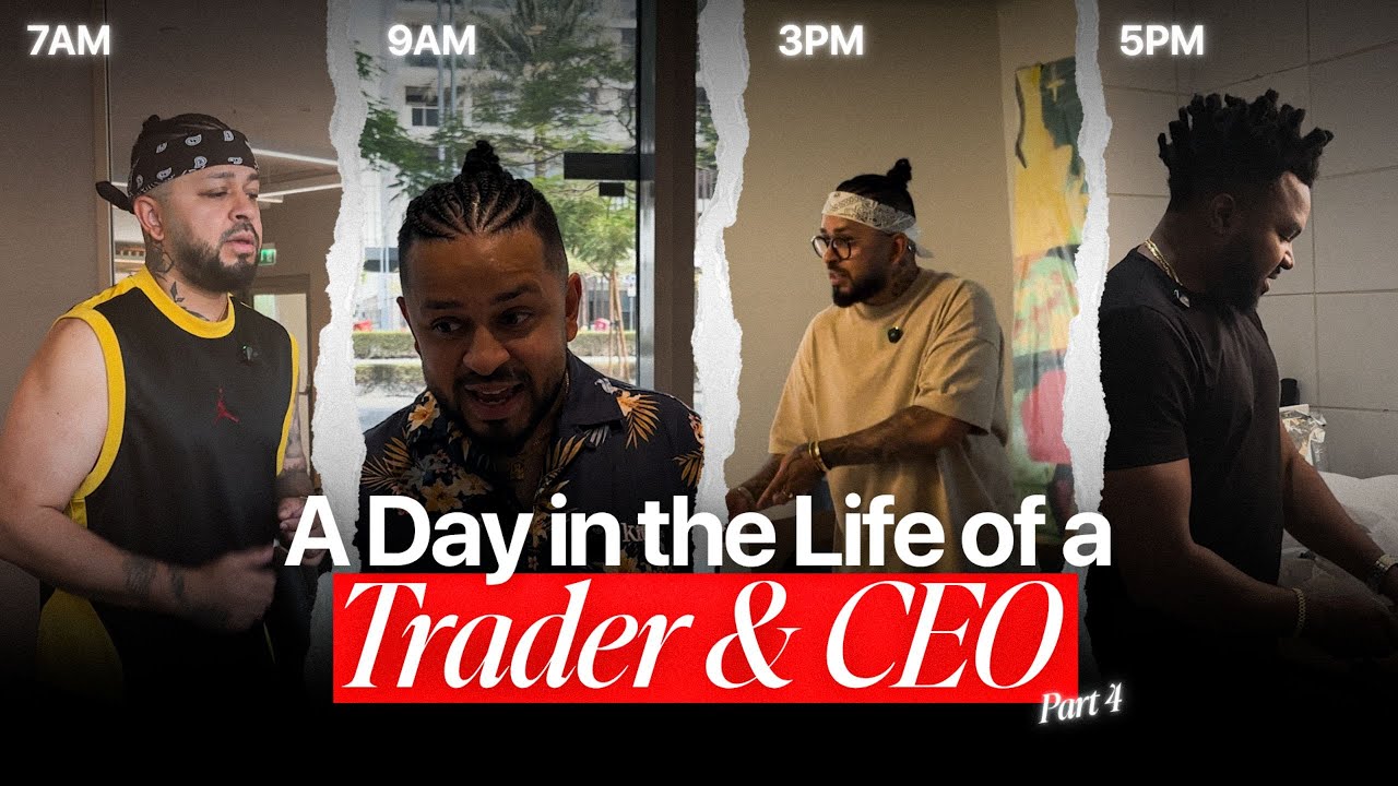 Day in the Life of a Real Trader & CEO | Day 4 - YouTube