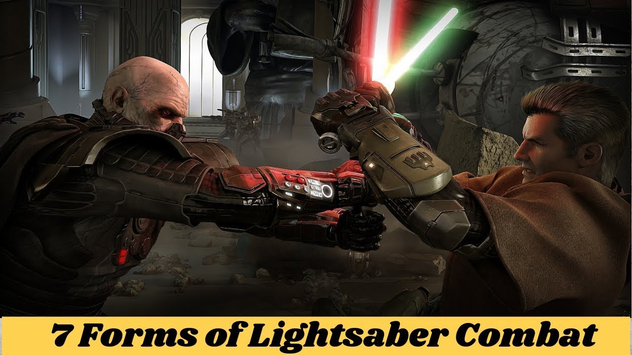 STAR WARS Explained: 7 Forms of Lightsaber Combat | Lore and Legends ...
