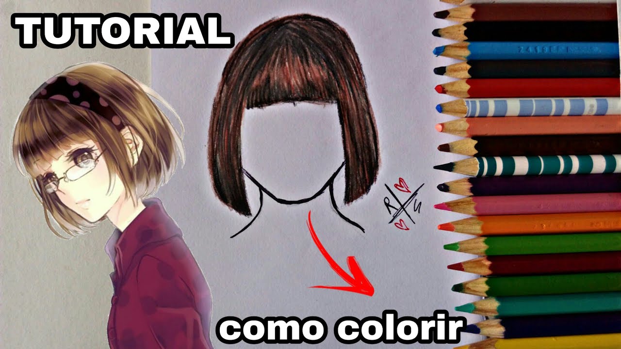 TUTORIAL : COMO COLORIR CABELO - YouTube