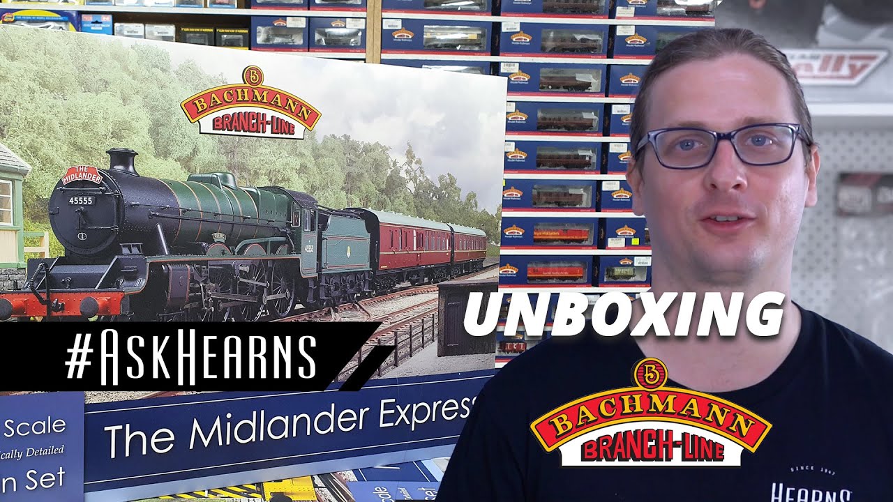 Unboxing Bachmann Branchline OO - The Midlander Express Train Set | # ...