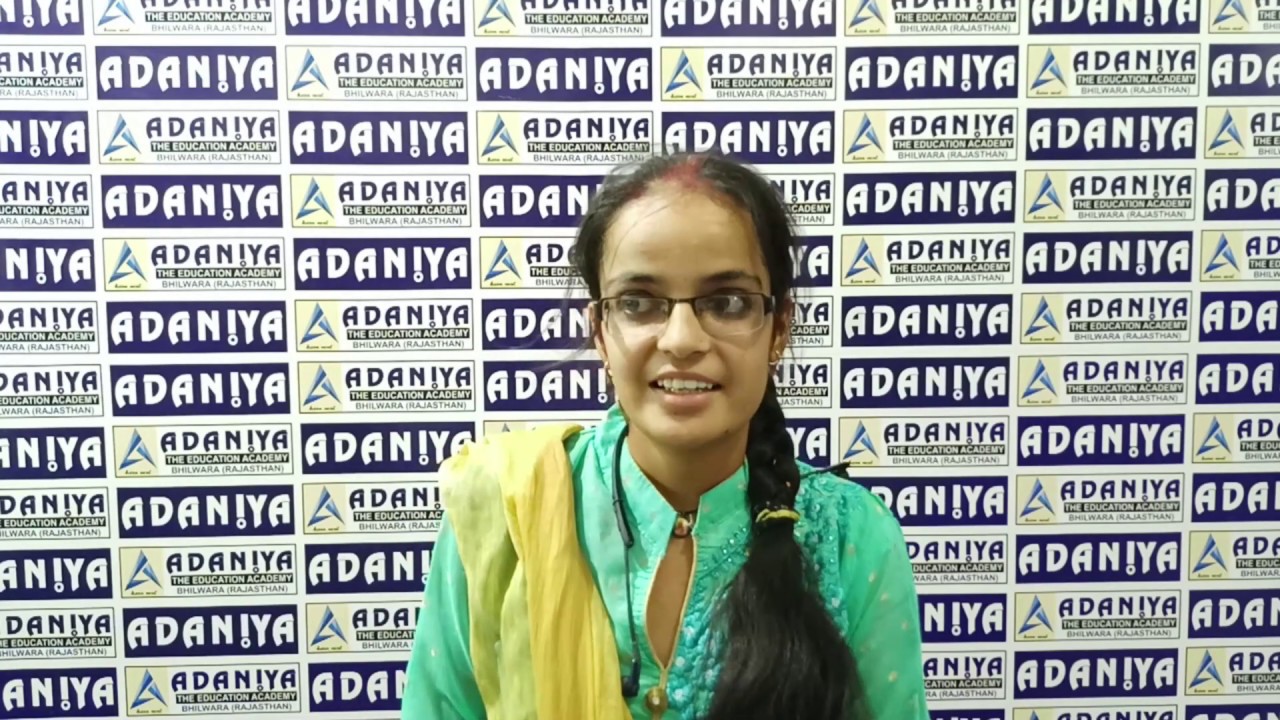 Thoughts of Bhilwara OBC Topper Pooja Tailor who got 96.80% marks in ...