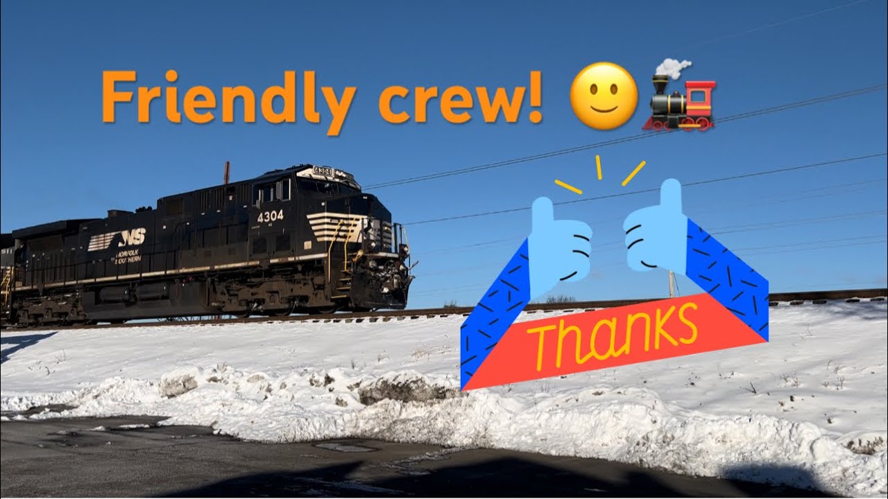 NS trains. 28M the day after a snow storm 🌨️ and friendly crew on board ...