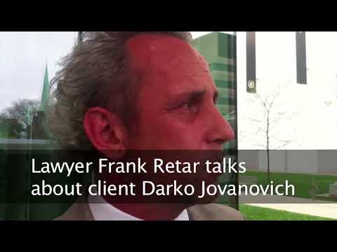 Lawyer Frank Retar talks about client Darko Jovanovich - YouTube