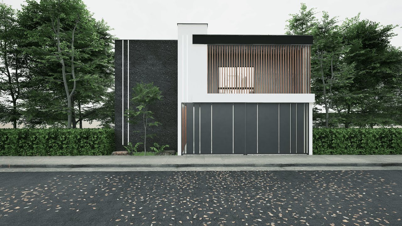 House Design 12x12 Meters | Casa de 12x12 metros - YouTube