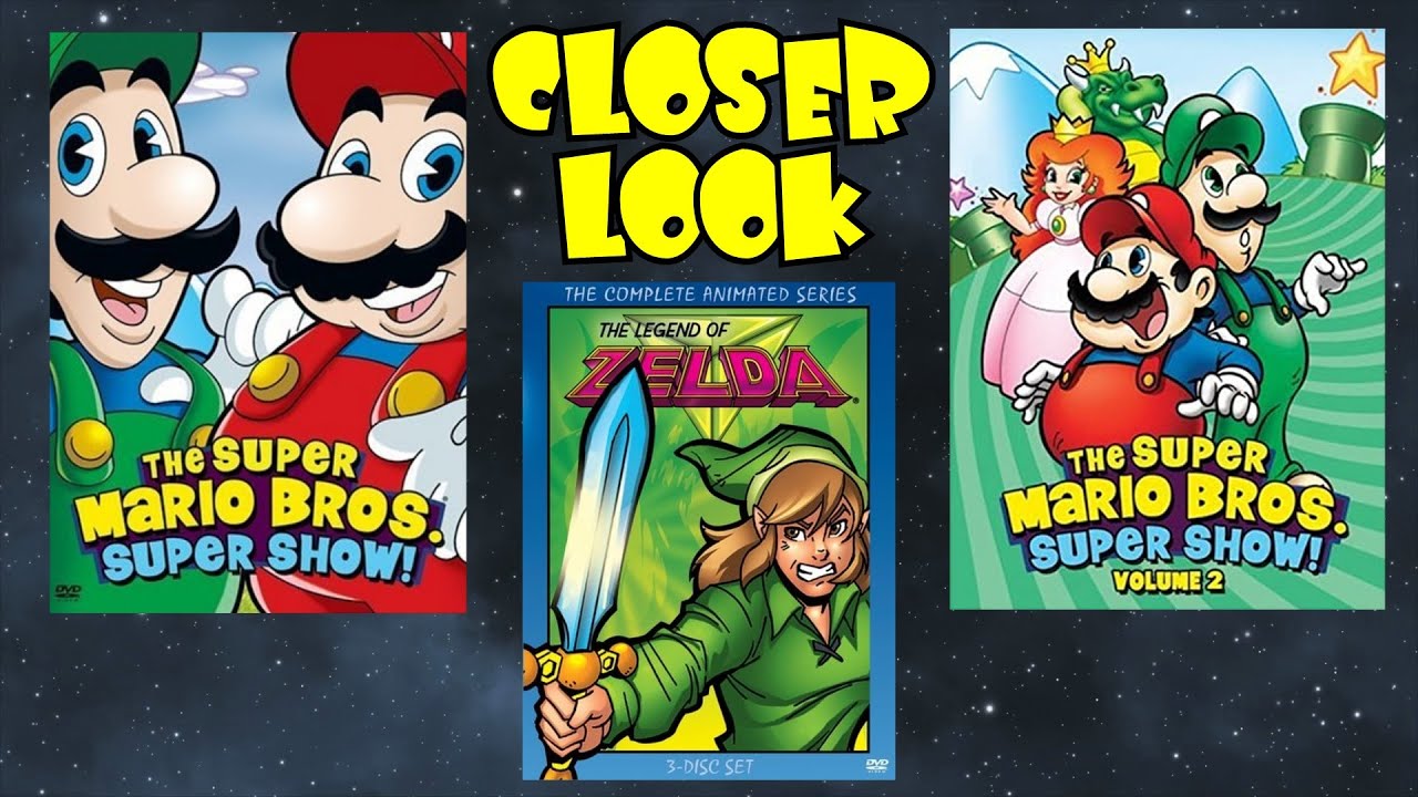 Closer Look - The Super Mario Bros. Super Show & Legend of Zelda DVD ...
