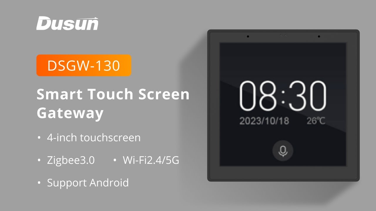 [New Product] DSGW-130 4-inch Android Touch Control Panel & Zigbee ...