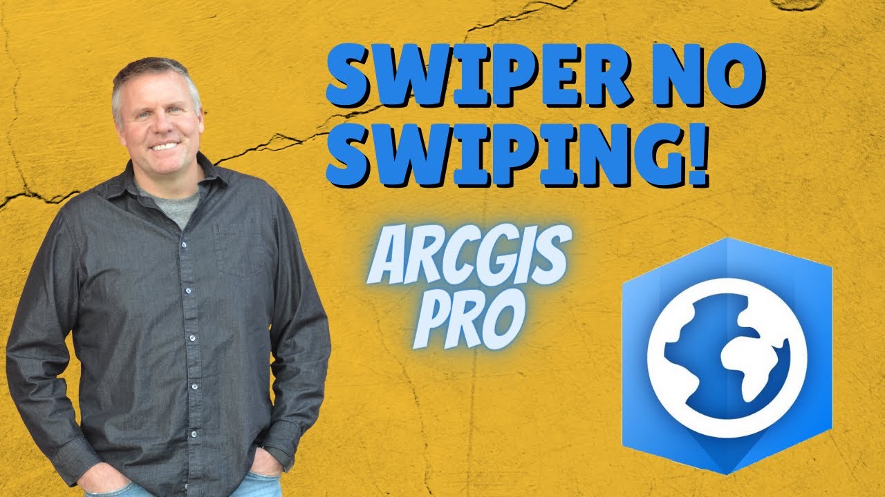 GIS Skills: ArcGIS Pro's Swipe Tool - YouTube