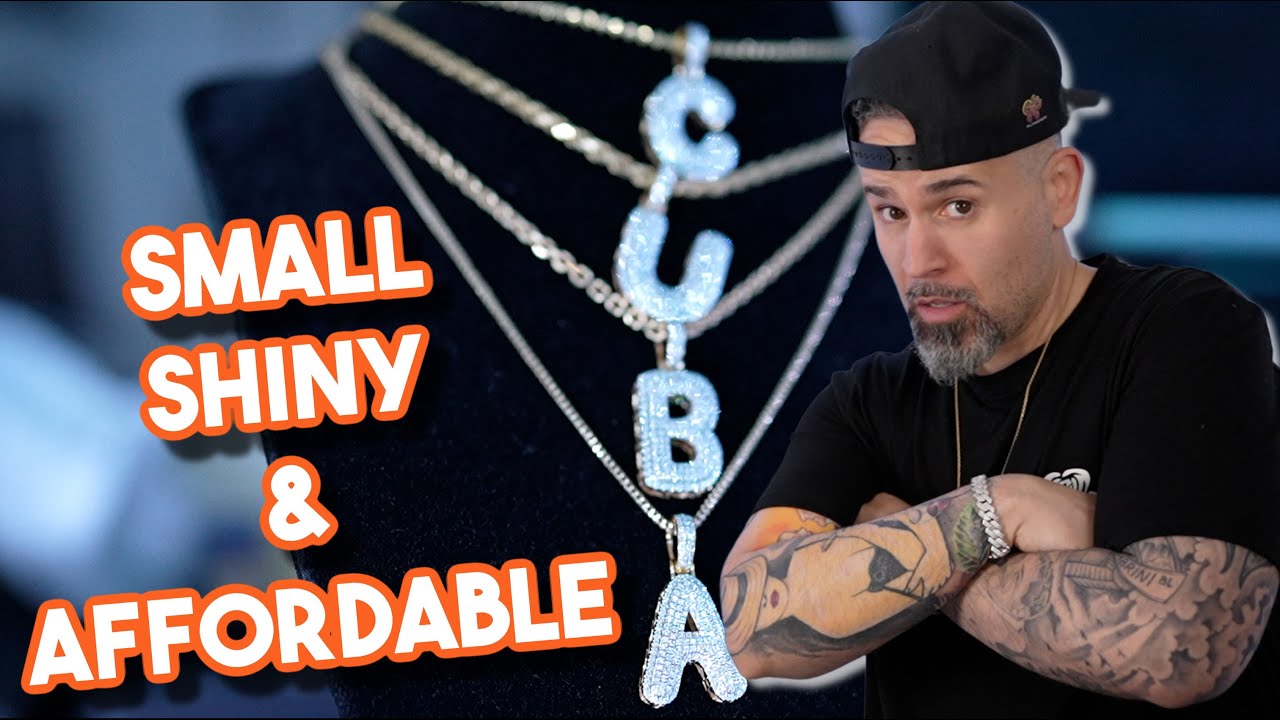 GOLD AND DIAMOND LETTER PENDANTS THAT ARE AFFORDABLE// BAYAM JEWELRY ...
