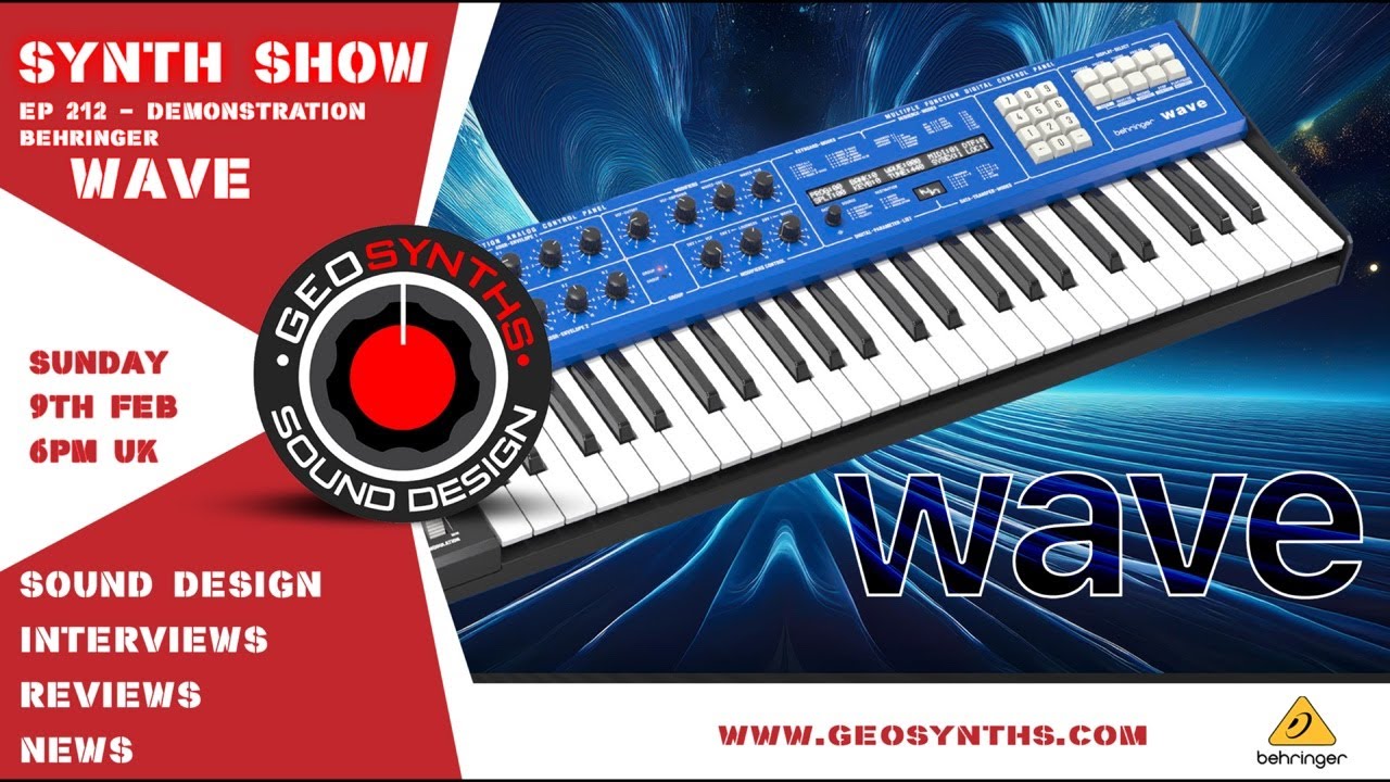 Synth Show - Ep212 - Behringer WAVE - YouTube