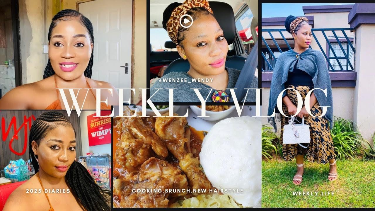 Weekly Vlog|Spend some few days w me|Makoti Duties|Brunch date|Grocery ...