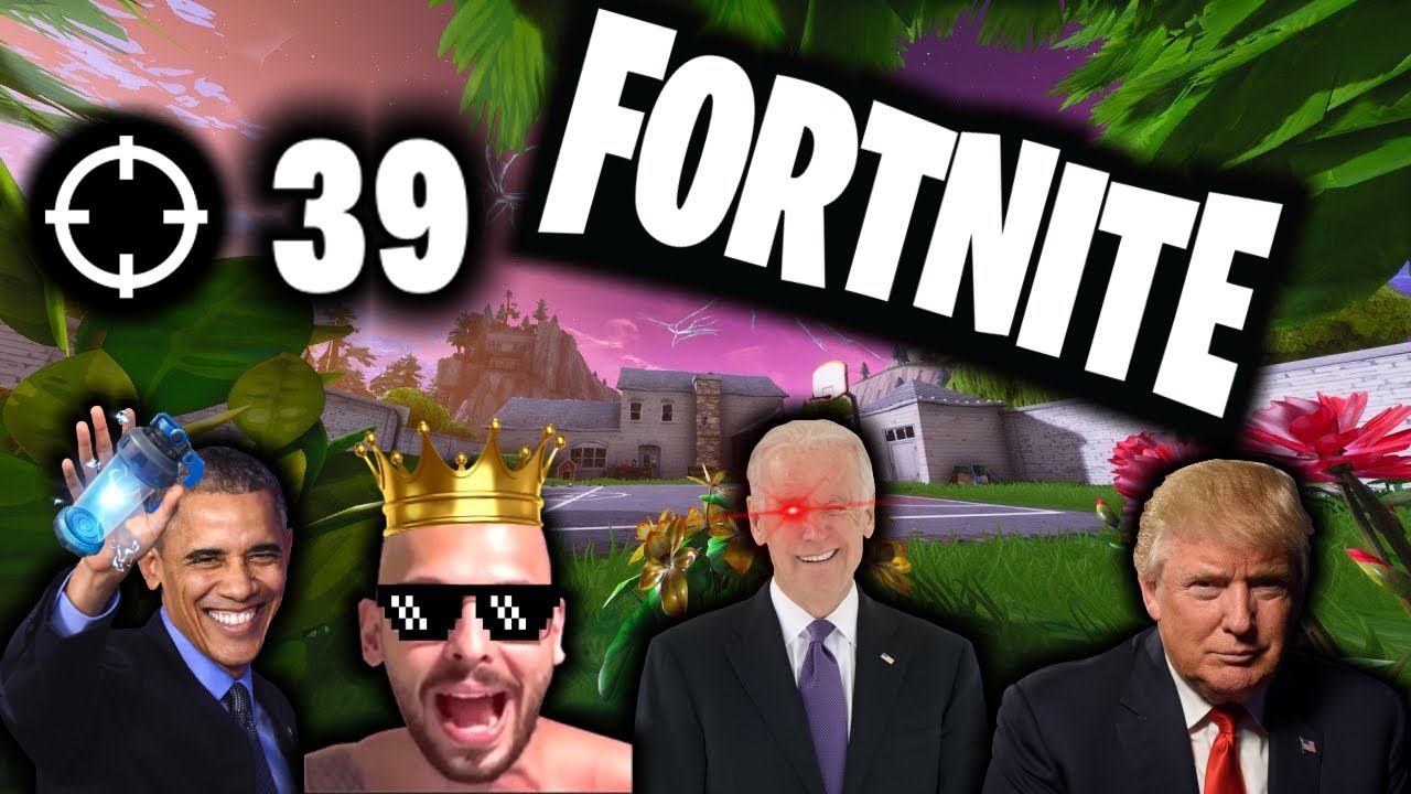 US Presidents Play Fortnite Battle Royale! (Ft Andrew Tate!) - YouTube