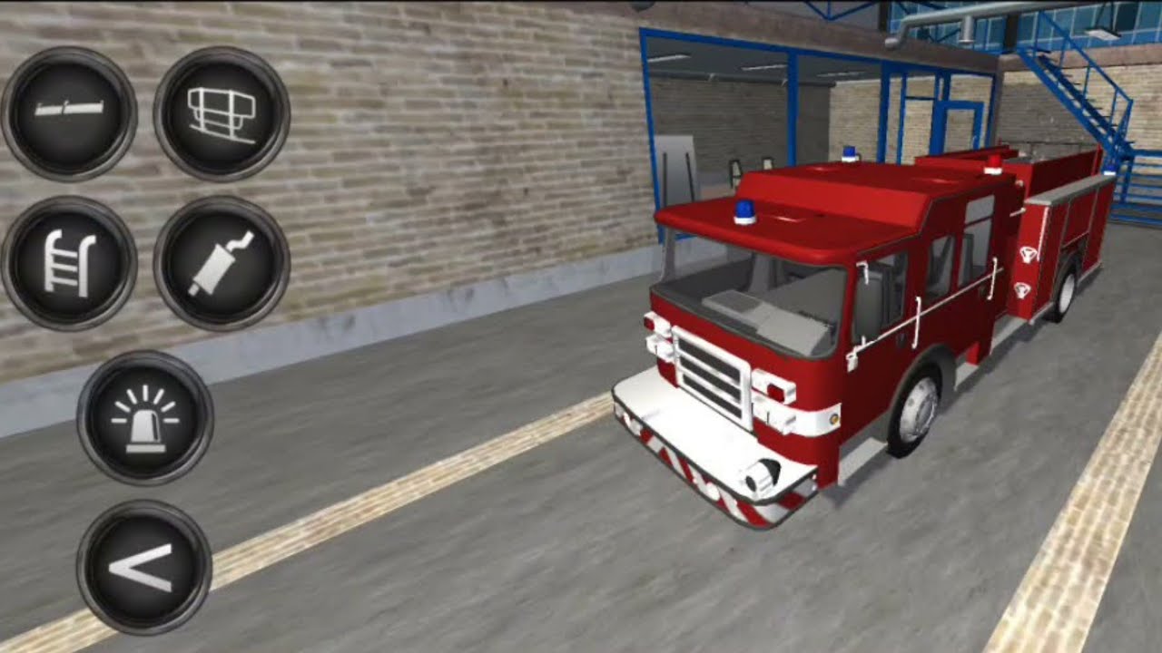 Fire engine simulator | game | gameplay walkthrough | trucks - YouTube