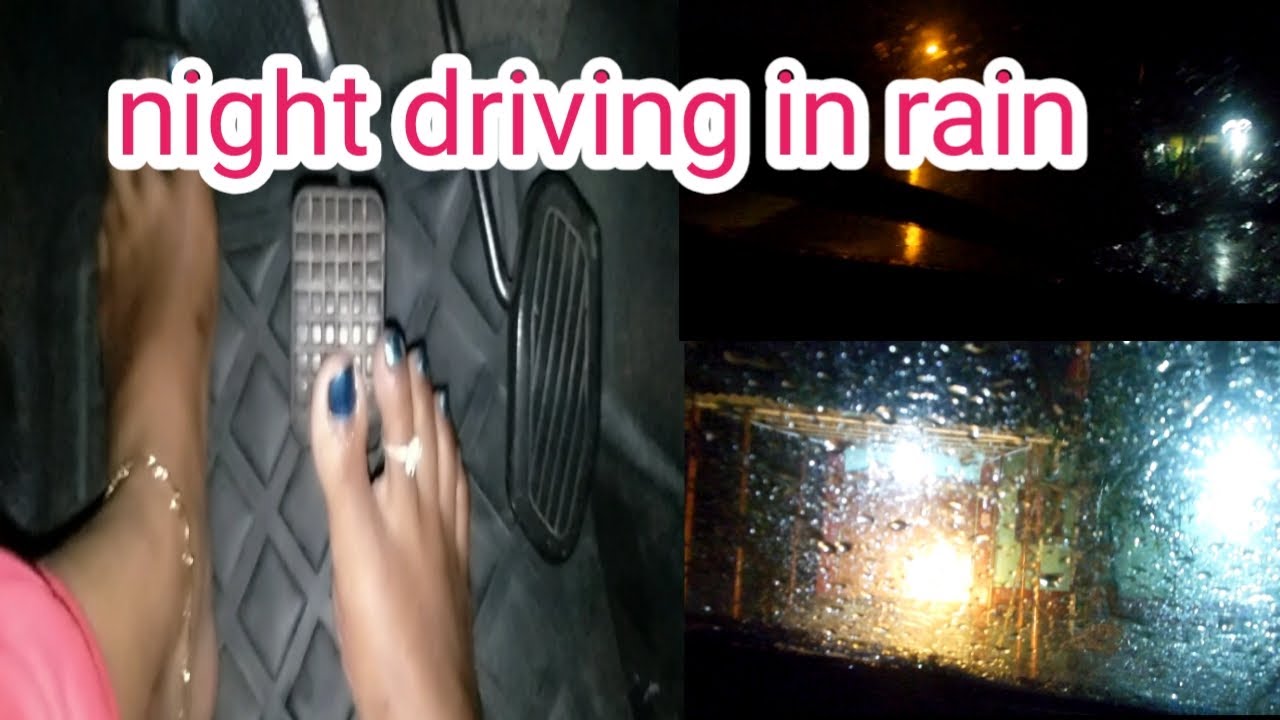 Night driving in rain# tips to drive at night in rain - YouTube