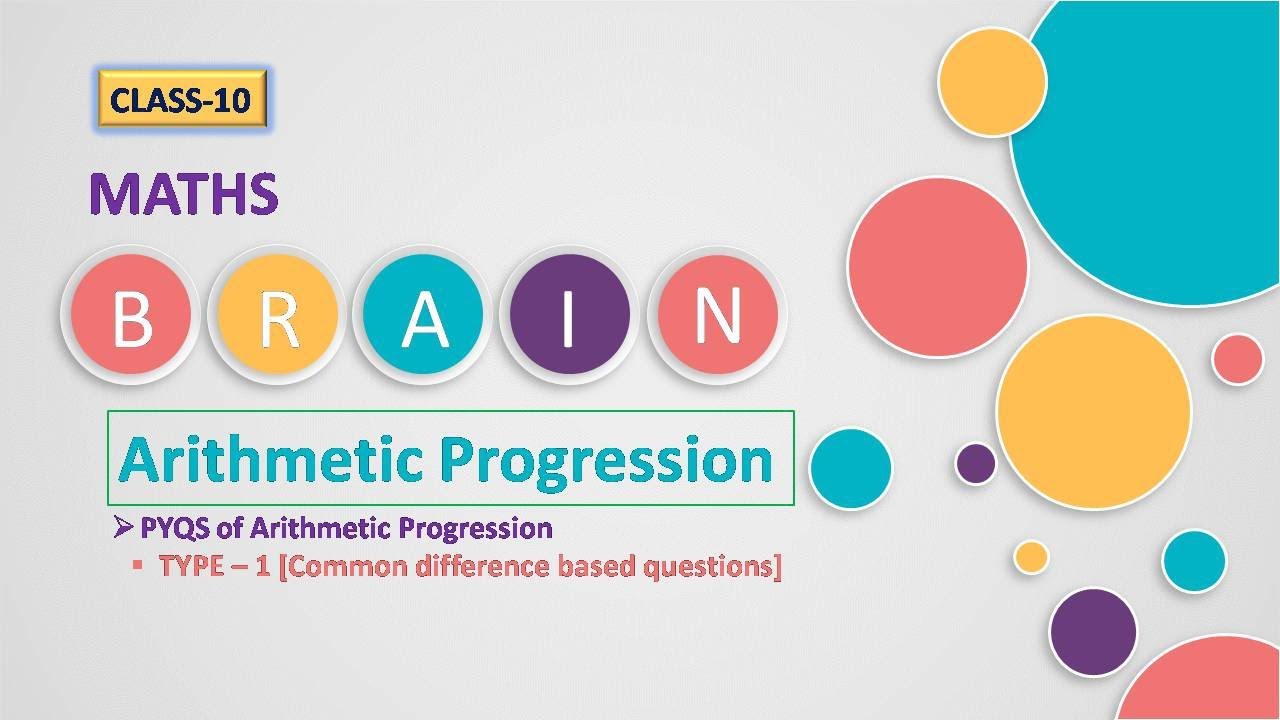 Arithmetic progression Class10|Maths chapter 5|PYQS of AP|Type-1 Common ...