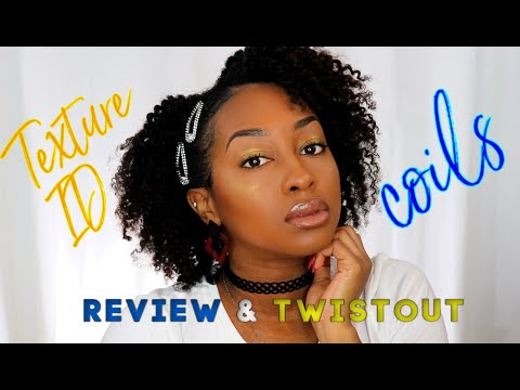 Texture ID Coils Line Review | Twist Out - Tutorial | 4C HAIR - YouTube