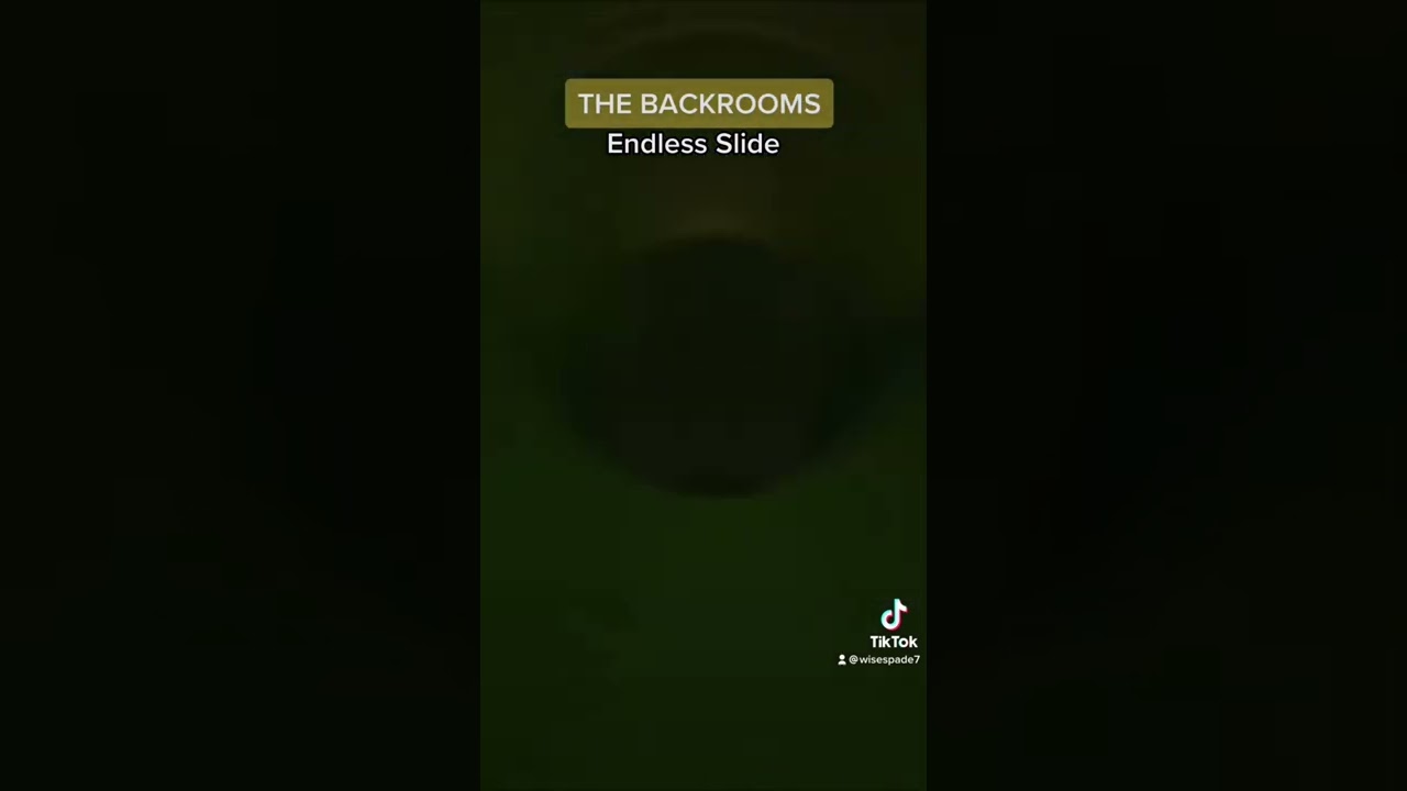 THE BACKROOMS - ENDLESS SLIDE, CREEPY PASTA, HORROR, ENTITY, FOUND ...