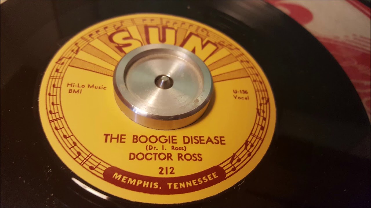 Doctor Ross - The Boogie Disease - 1954 Blues - SUN 212 - YouTube