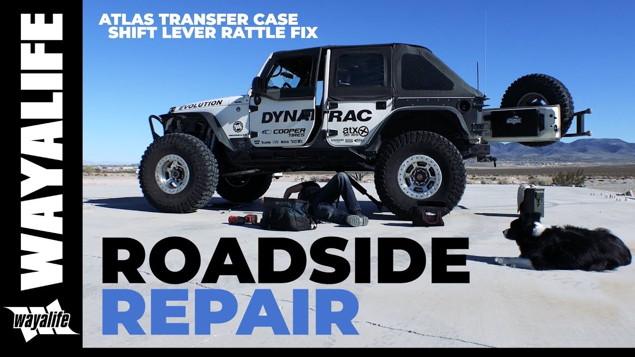 ATLAS Transfer Case Shift Lever Rattling or Vibrating HOW TO FIX - YouTube