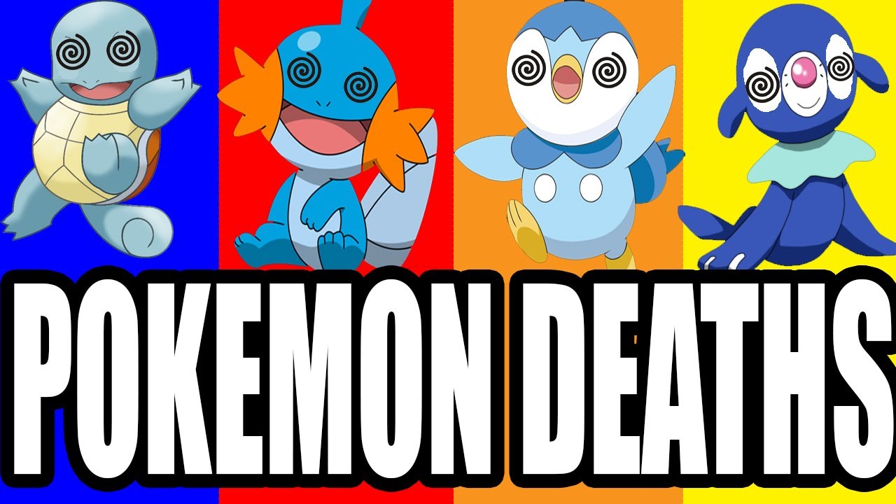 Evolution of Deaths (Fainting) in Pokemon (1996-2016; GameBoy ...