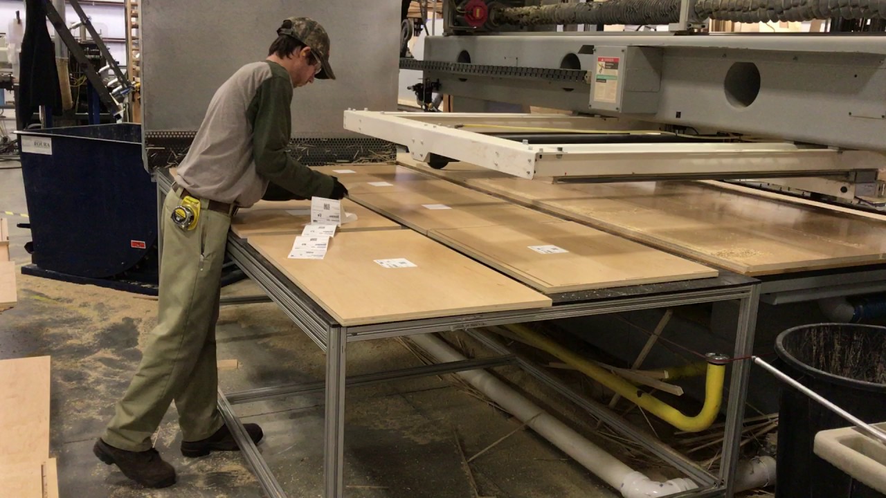 Labeling Parts for Cabinotch Full Access Job #1 - YouTube