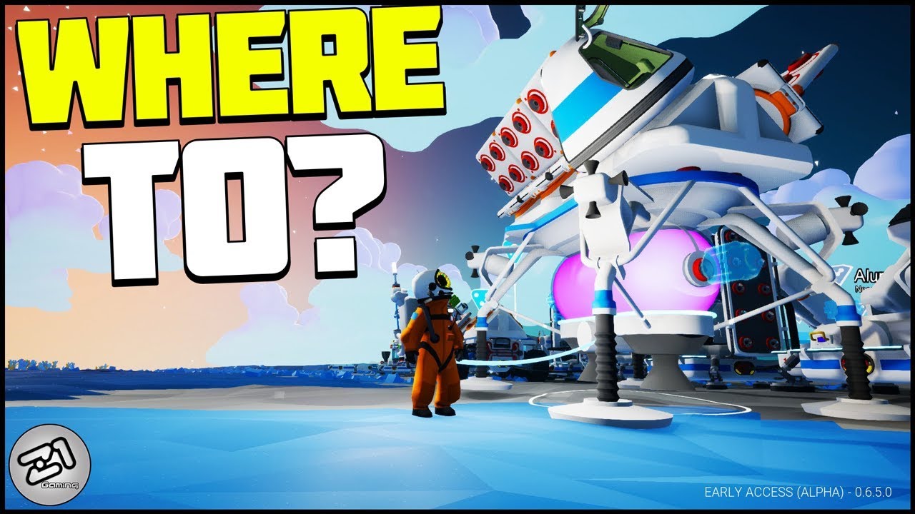 Building the Large SPACESHIP! Astroneer Update 6.5 Gameplay E6 | Z1 Gaming - YouTube