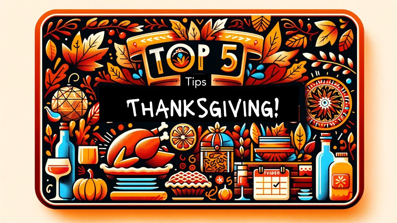 5 Tips for a Happy and Healthy Thanksgiving! - YouTube