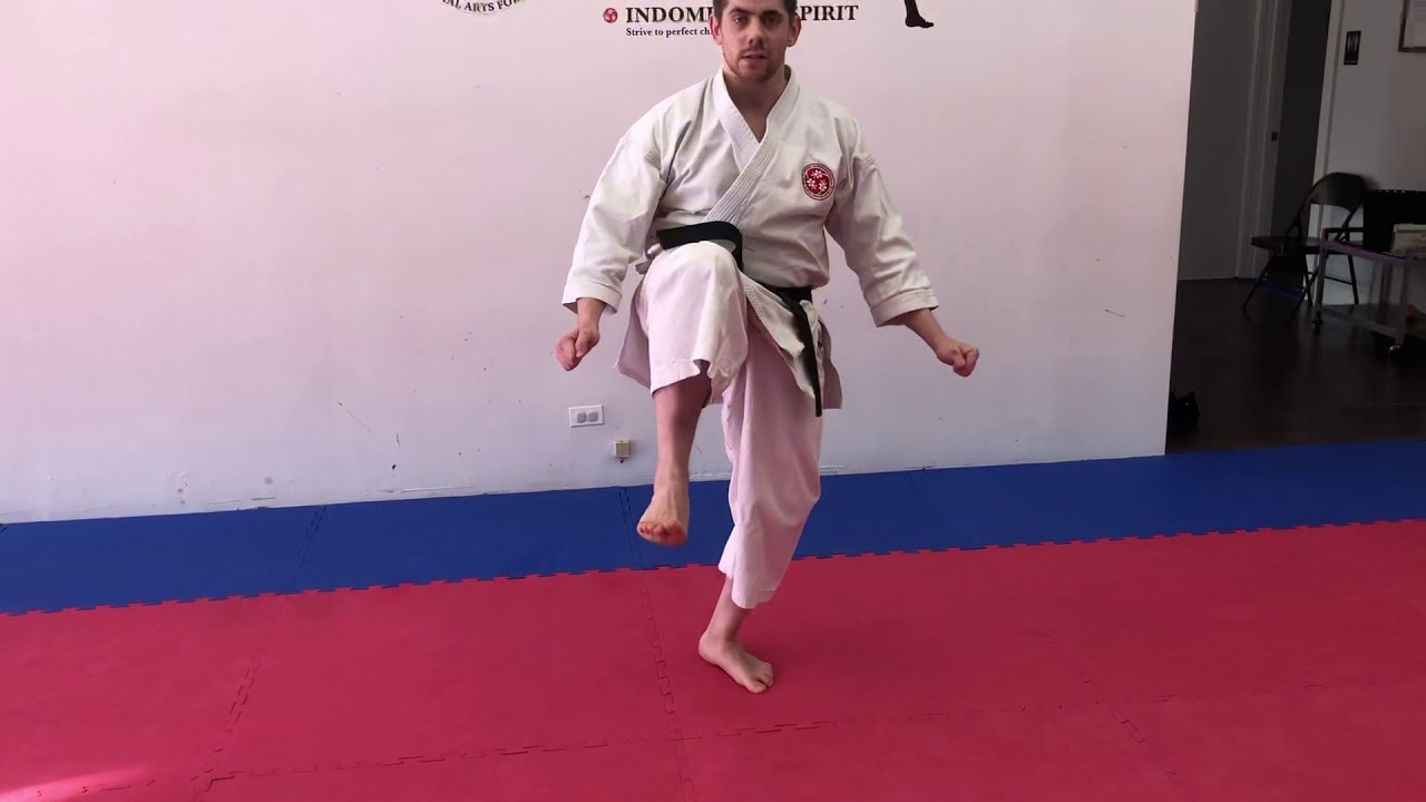 Front kick, forward and back - YouTube