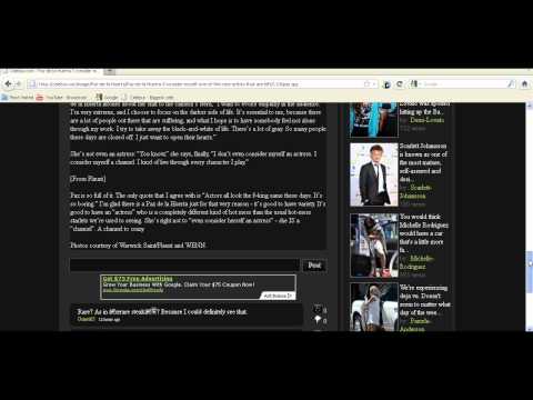 Paz de la Huerta I consider myself one of the rare artists that are left