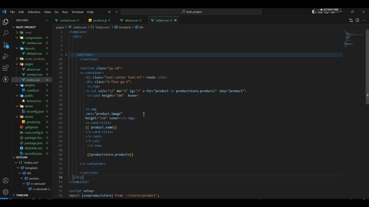 Nuxt Js || Project highlights || In Nepali - YouTube