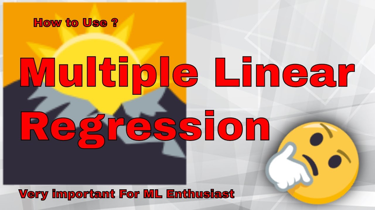 What Is Multiple Regression Very Important To Learn With Linear what-is-multiple-regression-very-important-to-learn-with-linear