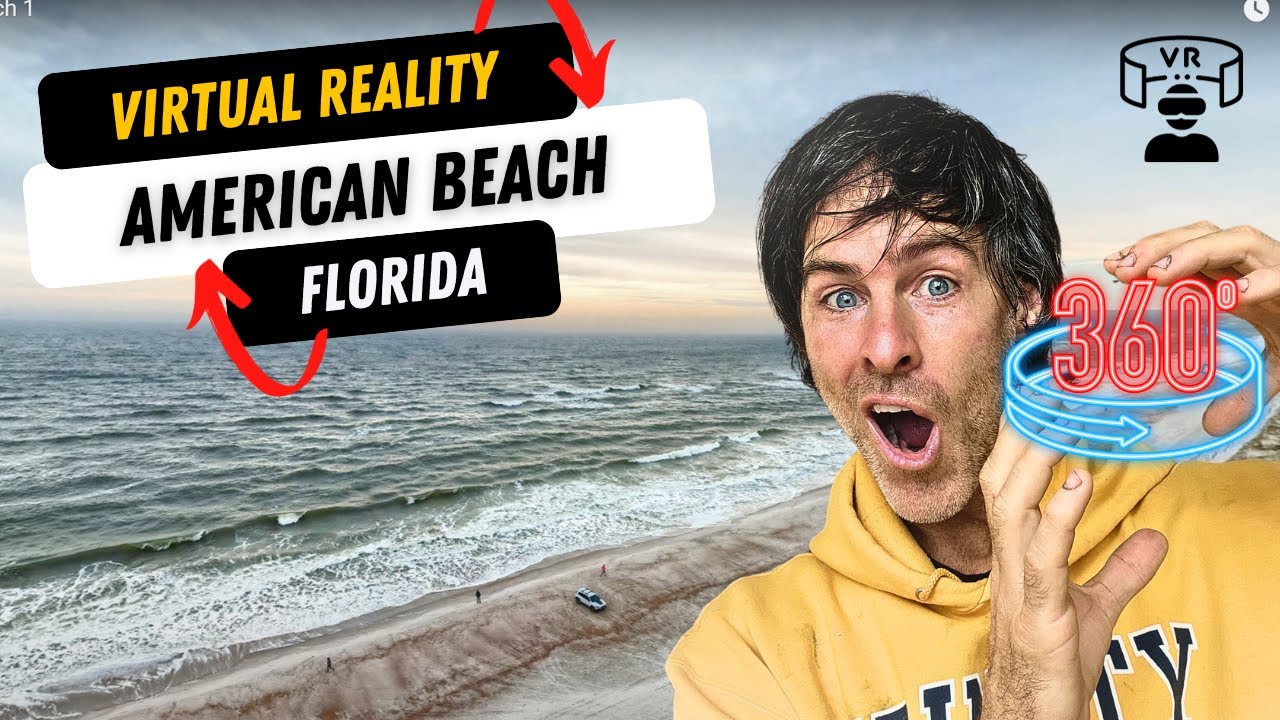 🌐INTERACTIVE Virtual Reality Tour of American Beach, Florida in ...