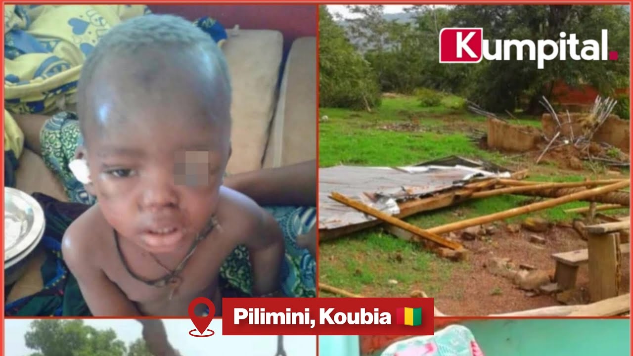 Pilimini (koubia)🇬🇳 : un vent v!olent fait des dég@ts énormes à Niakaya ...