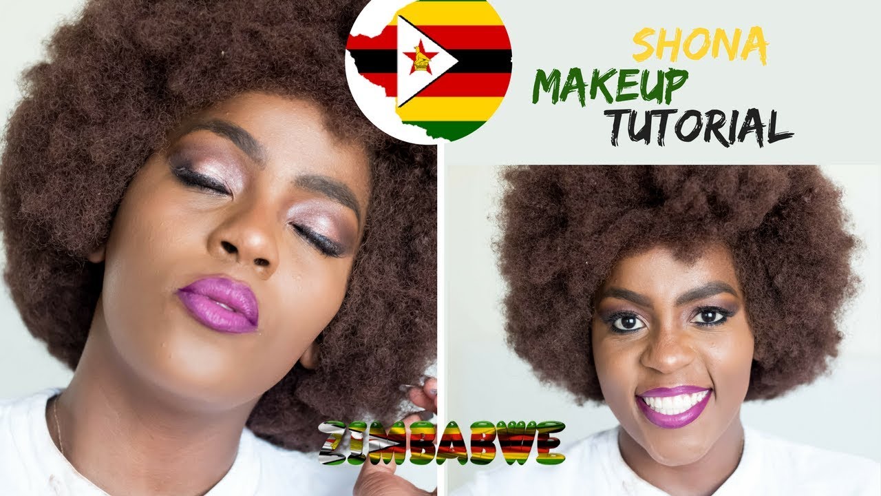 Shona Makeup Challenge | Makeup Tutorial in Shona | Is my shona Good or ...