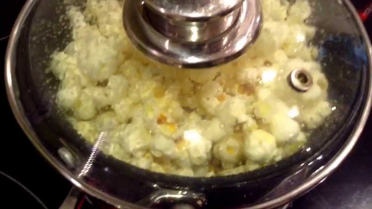 Popcorn overflow disaster. - YouTube