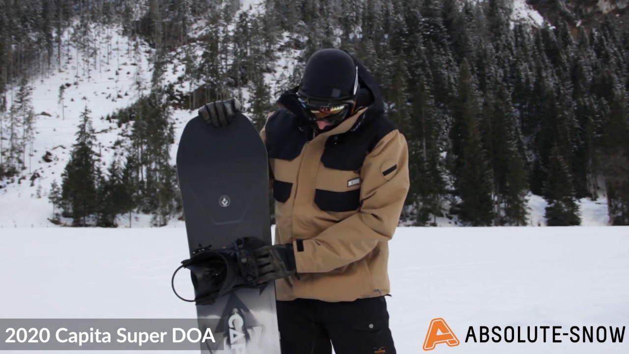 2019 / 2020 | Capita Super DOA Snowboard | Video Review - YouTube