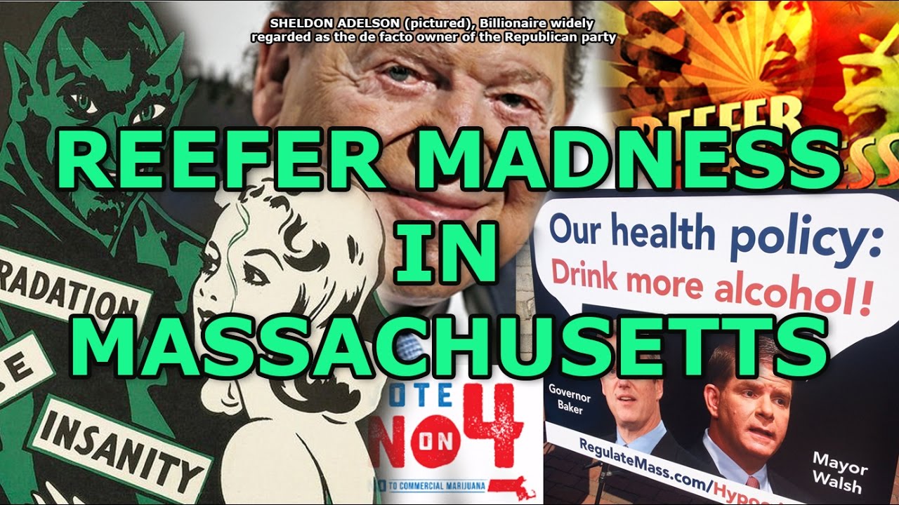Reefer Madness 2016 Elections Edition Part 3: Massachusetts No on 4 ...