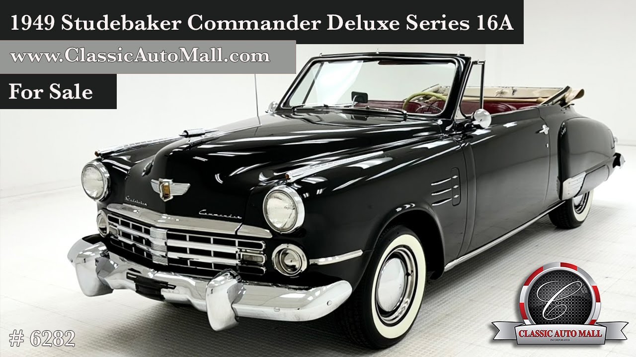 1949 Studebaker Commander Regal Deluxe Series 16A Convertible ...