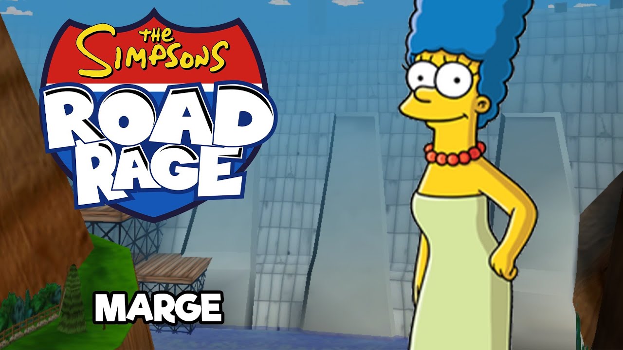 The Simpsons: Road Rage - Marge - YouTube